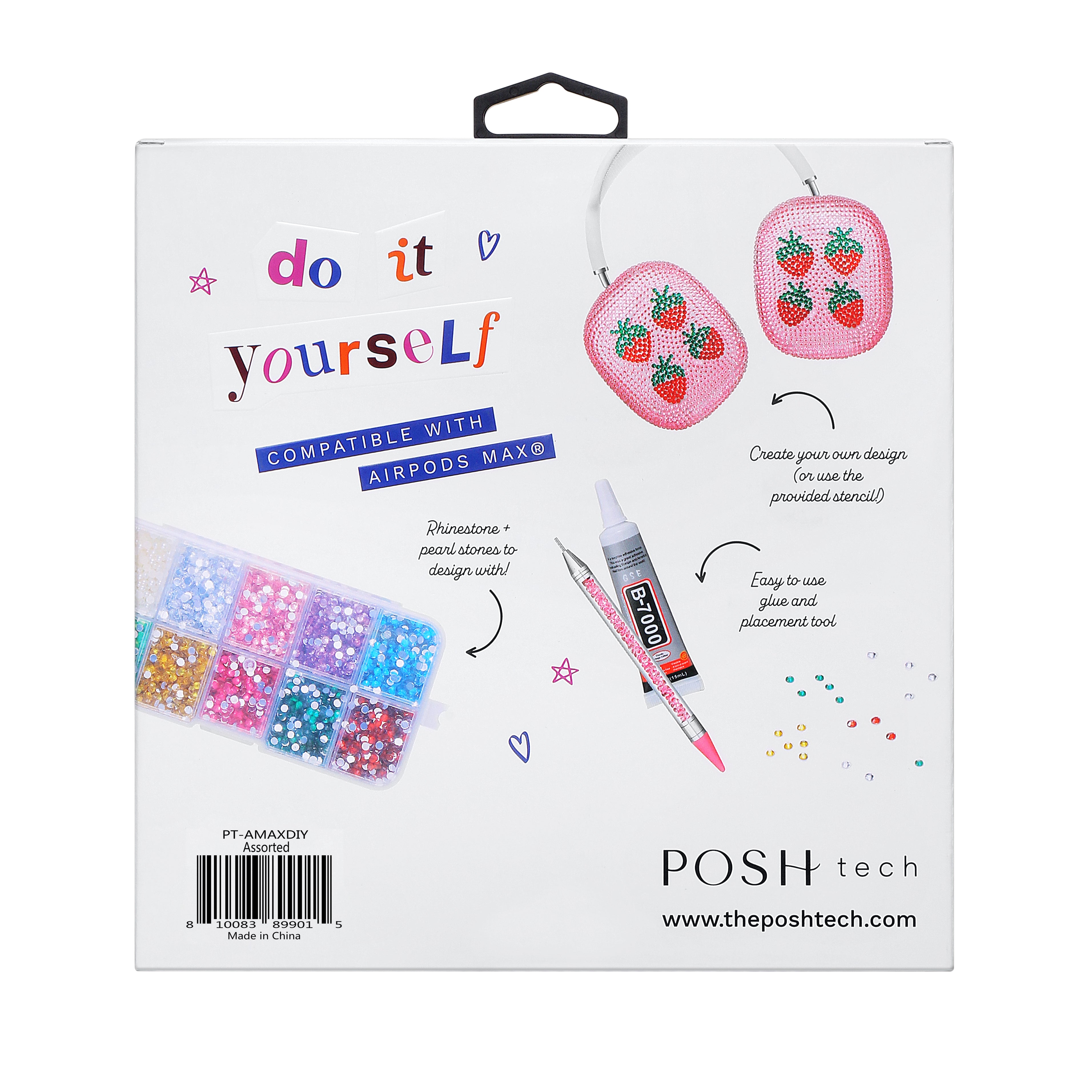 DIY Bedazzle Kit for AirPods Max® – Posh Tech